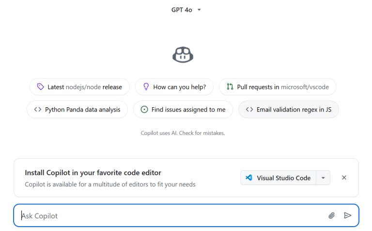 VS Code での GitHub Copilot Free 利用手順 | 株式会社ページワン - PAGEONE co., ltd.